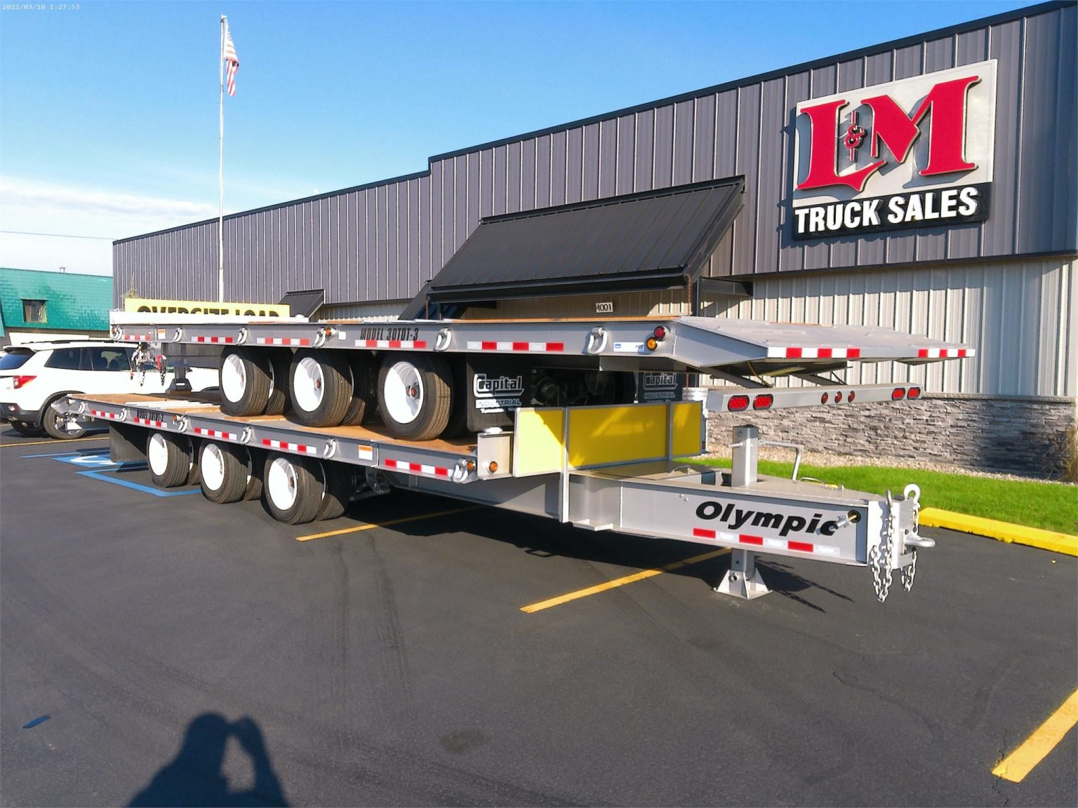 Olympic Trailer Truck
